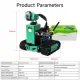 Yahboom Artificial Intelligence Coding Jetbot Visual Tank Robot Car Kit ...