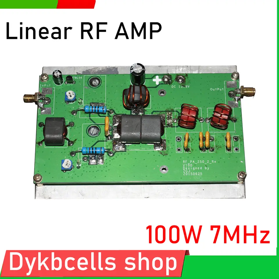 High-Power Rf Amplifier Kit For Hf Ham Radio Diy Projects.
