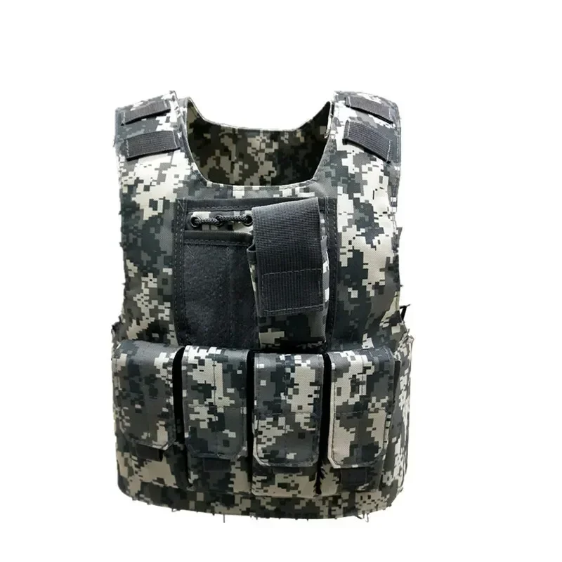 Kids Camouflage Tactical Bulletproof Vests Military Uniforms Combat ...