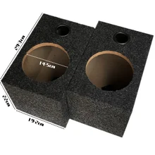 High-Quality 6.5-Inch Subwoofer Boxes, Diy Car Audio Enhancement, 2Pcs ...