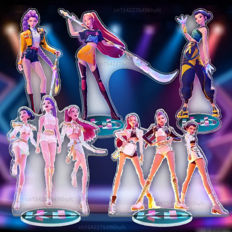 Huntrix Fanart Kpop Demon Hunter Zoey Acrylic Standing Plate – A Must ...