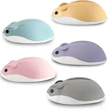 Cute Hamster Design 2.4G Wireless Mouse For Kids And Adults, Ergonomic ...