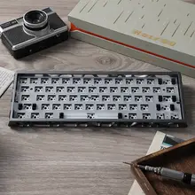 Aluminum Skeleton, Wired Gasket 60% Mechanical Keyboard, Type-C ...