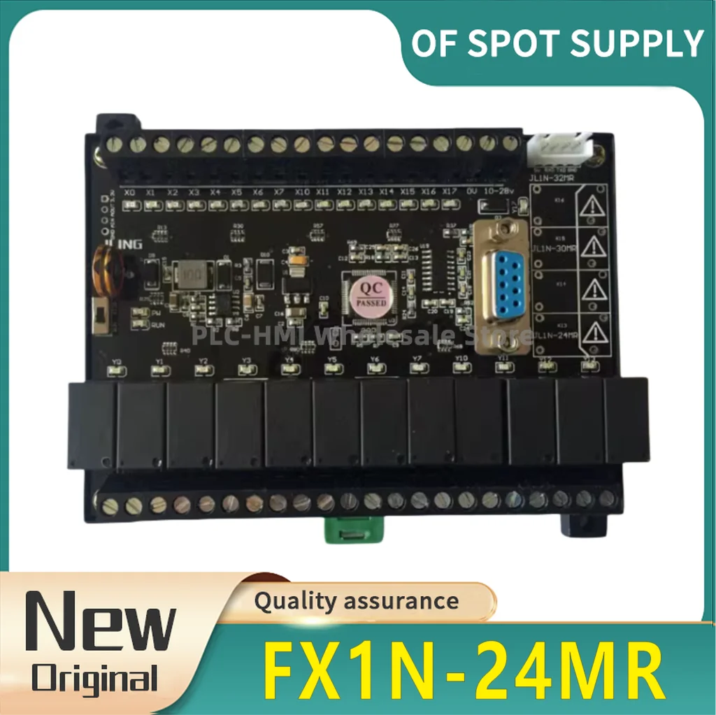 FX1N-24MR DC24V industrial automation control board PLC Programmable ...