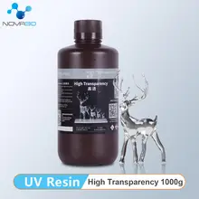 High-Transparency Uv Resin For Nova3D Photon Mono X 3D Printing.