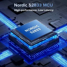 Delux M600 Series Wireless Gaming Mouse, 26000Dpi, 2.4G Dual Mode ...