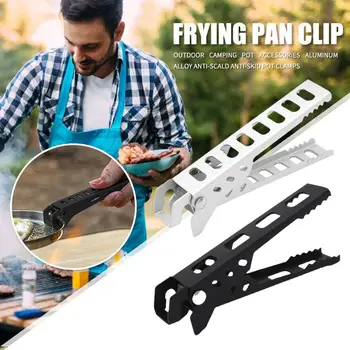 Pot Lifter Ultralight Outdoor Camping Pot Gripper Clamp Pan Gripper Hot ...