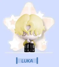 Luka with card