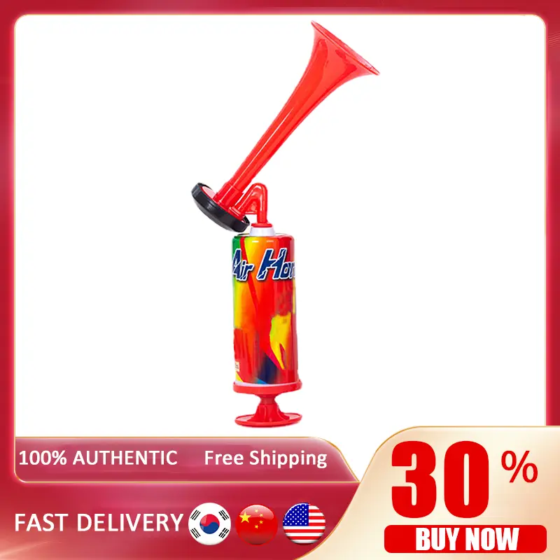 Loud Soccer Cheering Horn, Perfect For Stadium Hype!