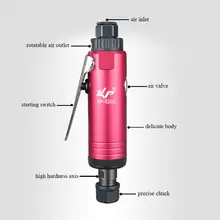 KOPO Pneumatic Die Grinder Extended 6mm 3mm Air Grinding Mill Engraving ...