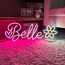 Custom Neon Sign Personalised Name LED Neon Lighting Custom Led Light ...
