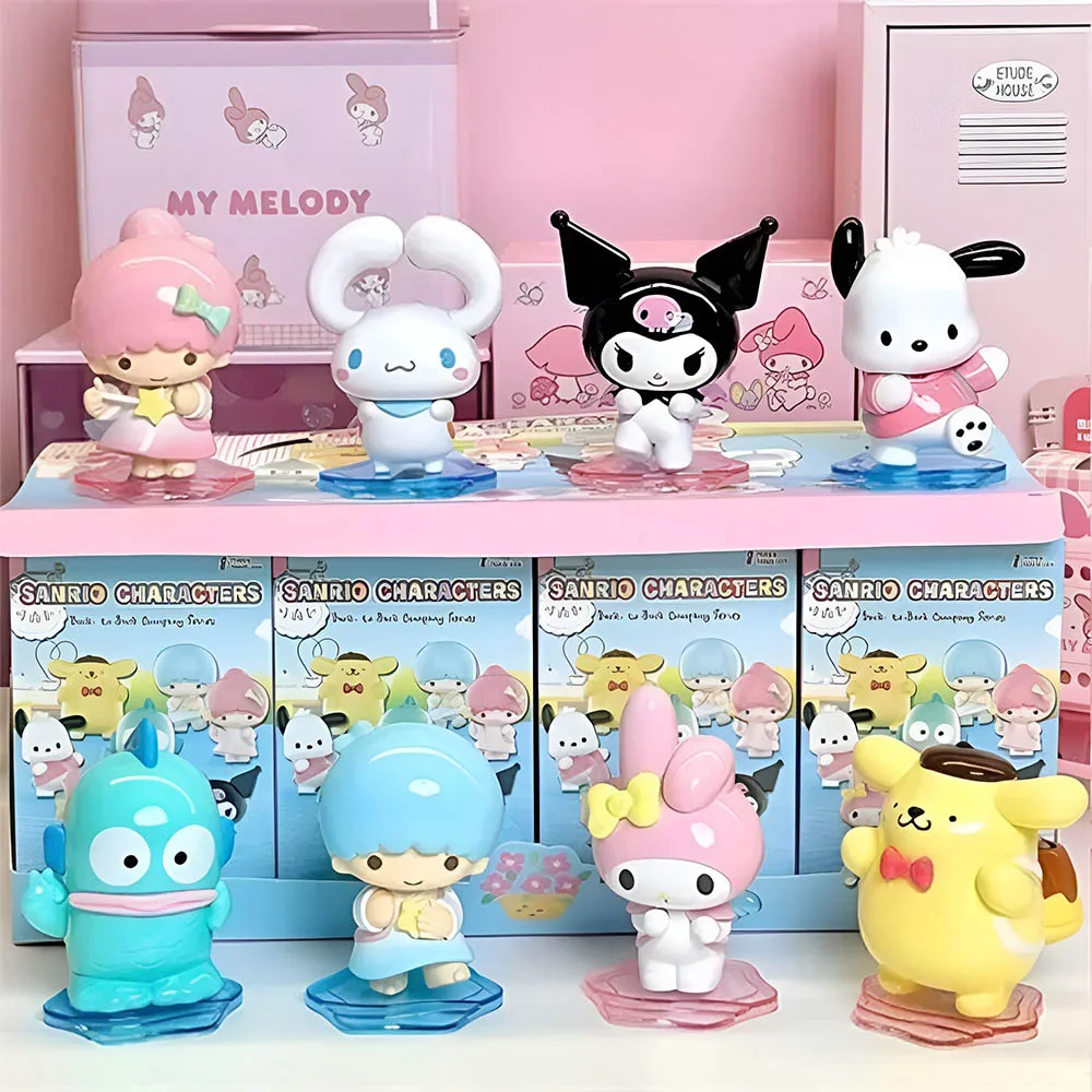Miniso Sanrio Animated Character Blind Box Pom Pom Purin Black Beauty ...