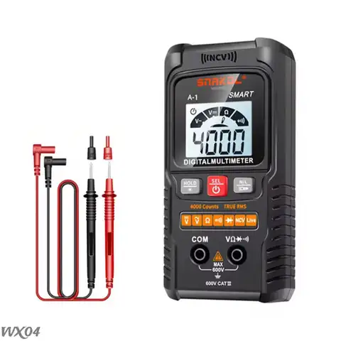 Automatic Digital Multimeter 4000 Counts Smart Multimeter Auto-Ranging ...