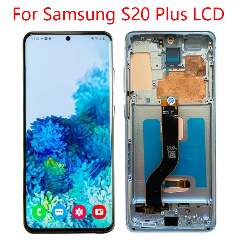 OLED For Samsung Galaxy S20 Plus LCD Display 6.7" Samsung S20+ G985F/DS ...