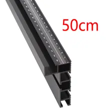 50cm Fence Black