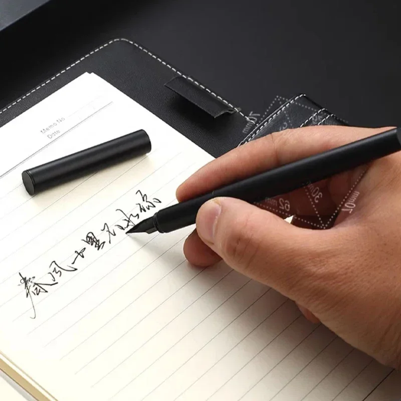 Jinhao 35 Fountain Pen All Steel Luxury Quality EF/ F Nib Calligraphy ...