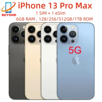 Apple iPhone 13 Pro Max 128/256/512GB/1TB ROM 6.7" Genuine Super Retina ...