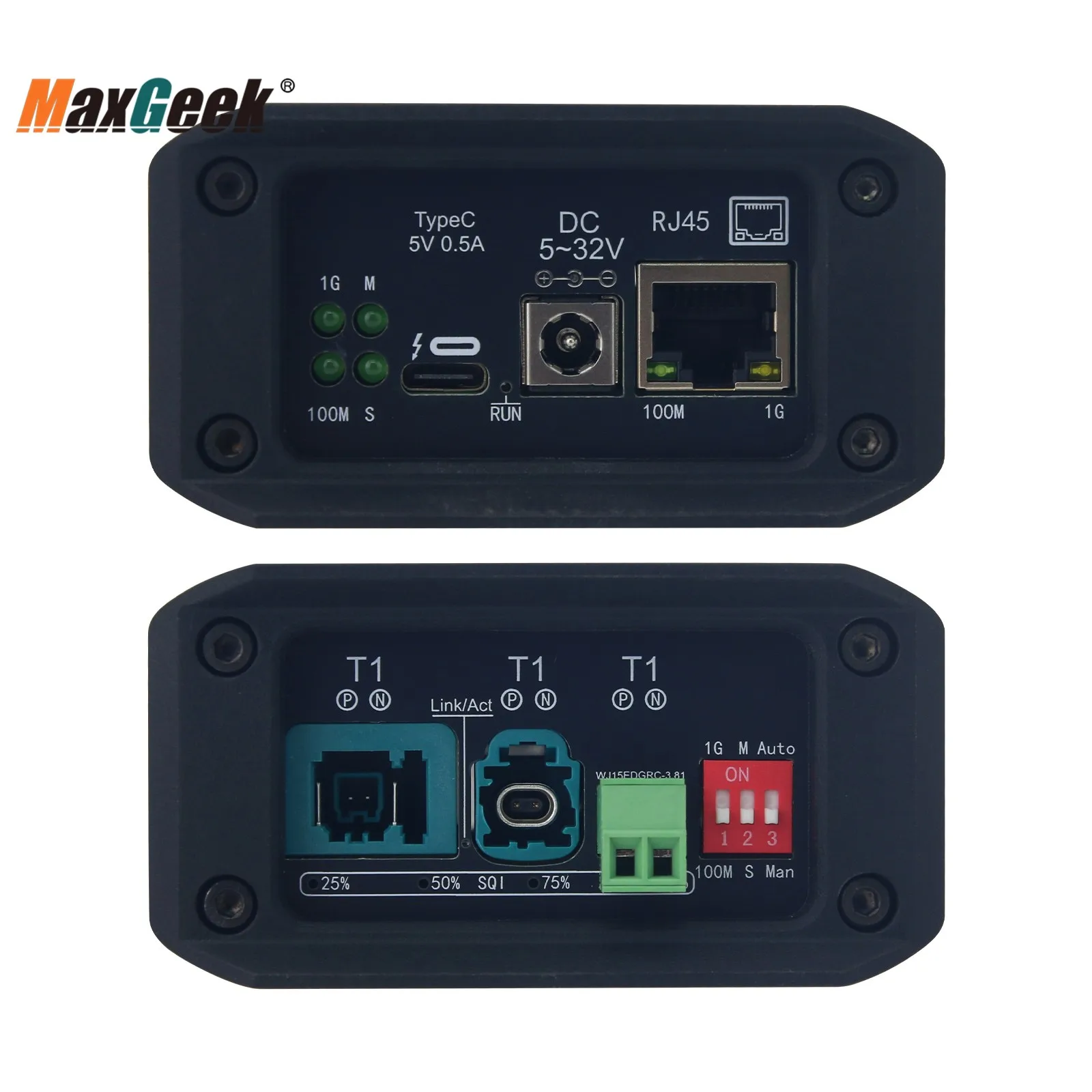 Maxgeek SPEEDLINK SE1001 Pro 1000Base-T1 Automotive Ethernet Interface ...